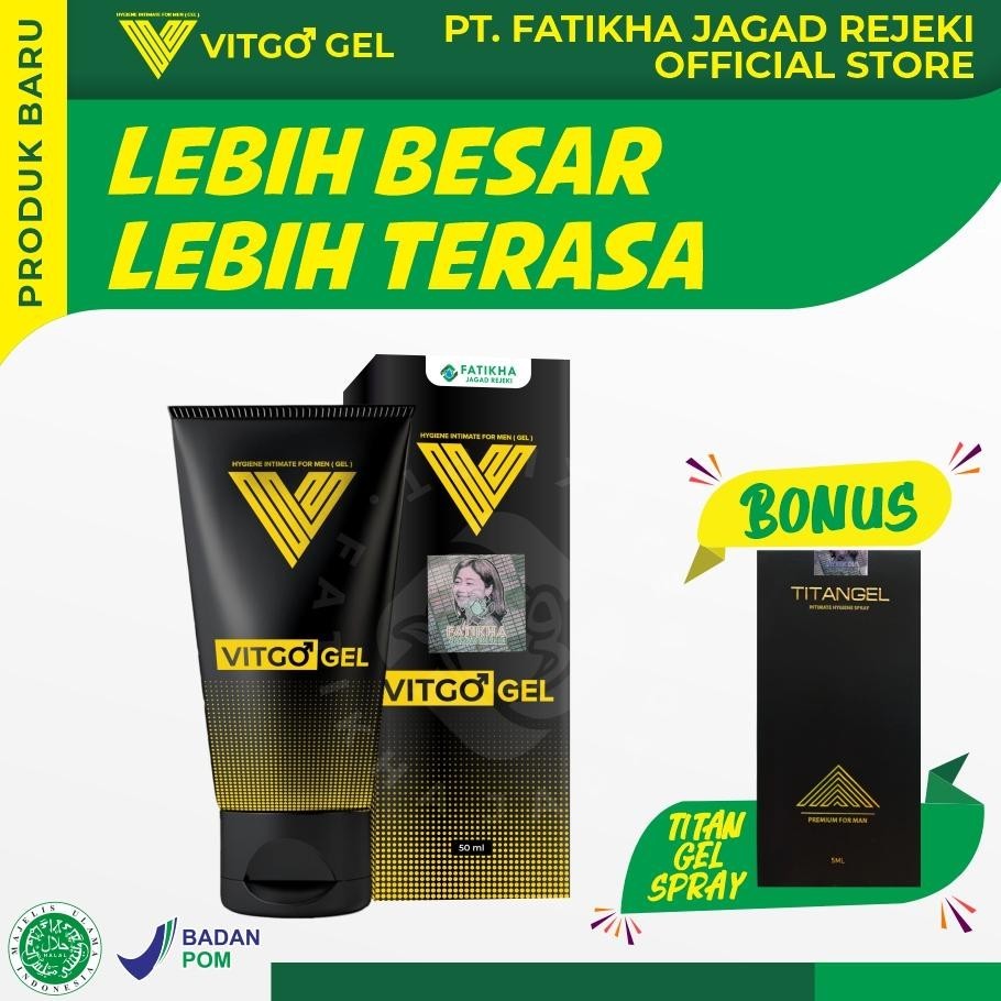 Jual staad.malls PAKET VITGO GEL + TITAN SPRAY | Shopee Indonesia