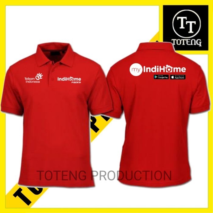 Jual BAJU KAOS POLO MY INDIHOME TELKOM INDONESIA MERAH PUTIH PRIA ...