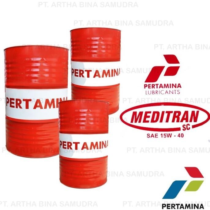 Jual Oli Pertamina Meditran Sc Sae 15W-40 Drum Isi 209 Liter Langsung ...