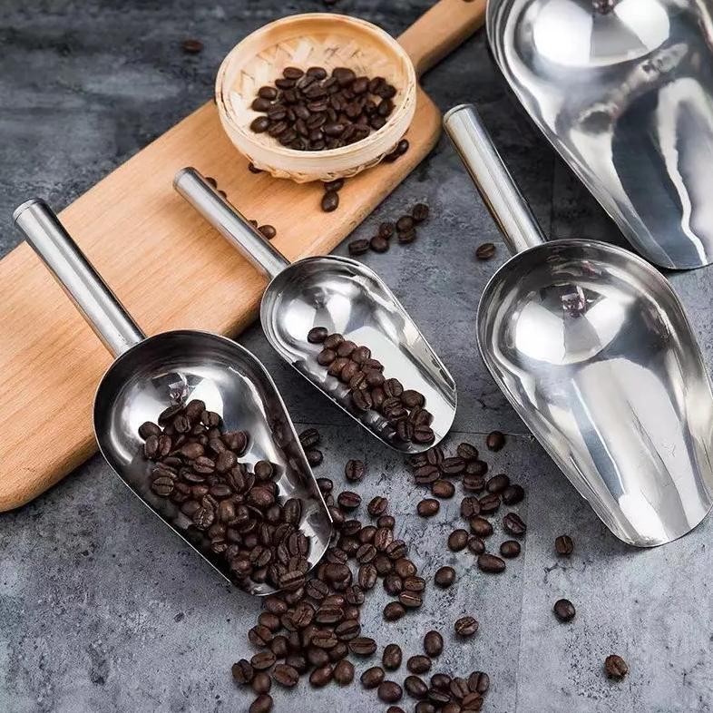 Jual Diskon Sendok Es Batu Stainless Steel / Sendok Sekop Tepung ...