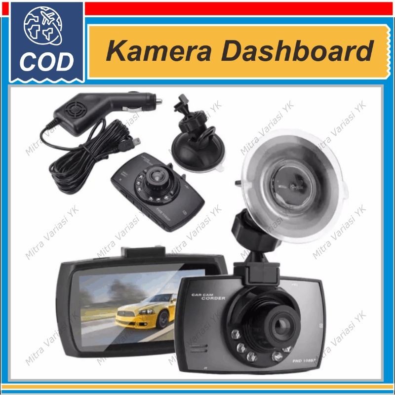 Jual KAMERA MOBIL DEPAN BELAKANG CCTV DASHBOARD DVR DASHCAM G30 MEMORI ...