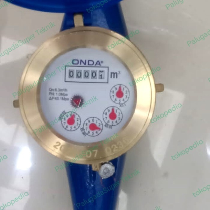 Jual Paling Baik Meteran Air Onda 1 Inch Dn 25 Mm Water Meter Onda 1 Inch Dn 25 Mm | Shopee ...