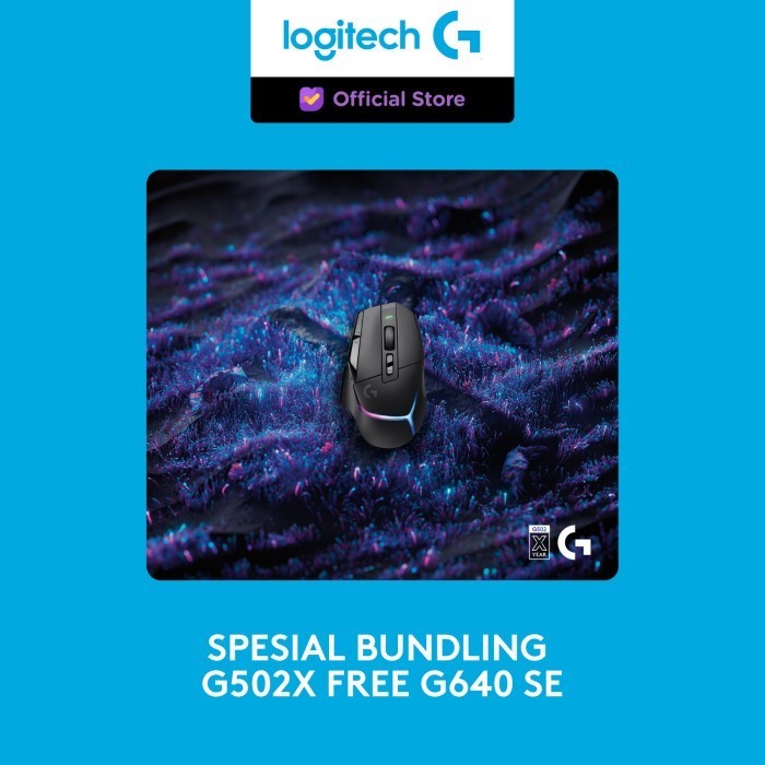 Jual Ready Logitech G502 X Plus Mouse Gaming Wireless RGB HERO 25K DPI - Black | Shopee Indonesia