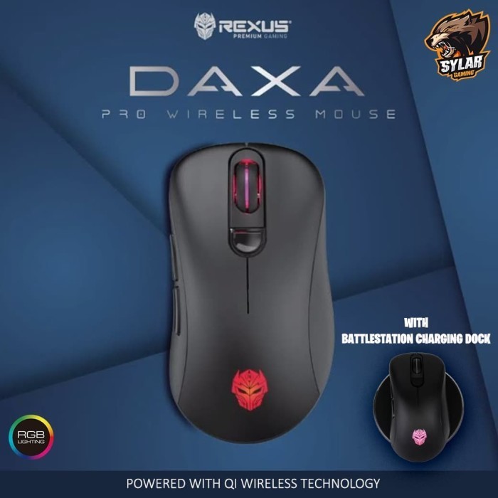 Jual Ready Rexus DAXA Pro Wireless Gaming Mouse | Shopee Indonesia