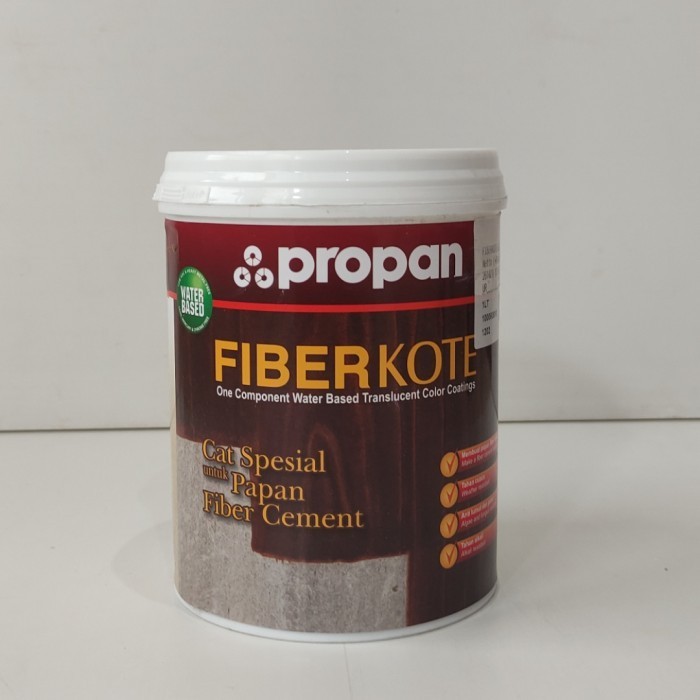 Jual Cat Propan Fiberkote GRC / Walnut Brown DOF 2,5 L / Lisplank ...