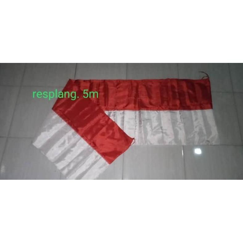 Jual bendera merah putih untuk Resplang uk lebar 50cm panjang 5meter ...