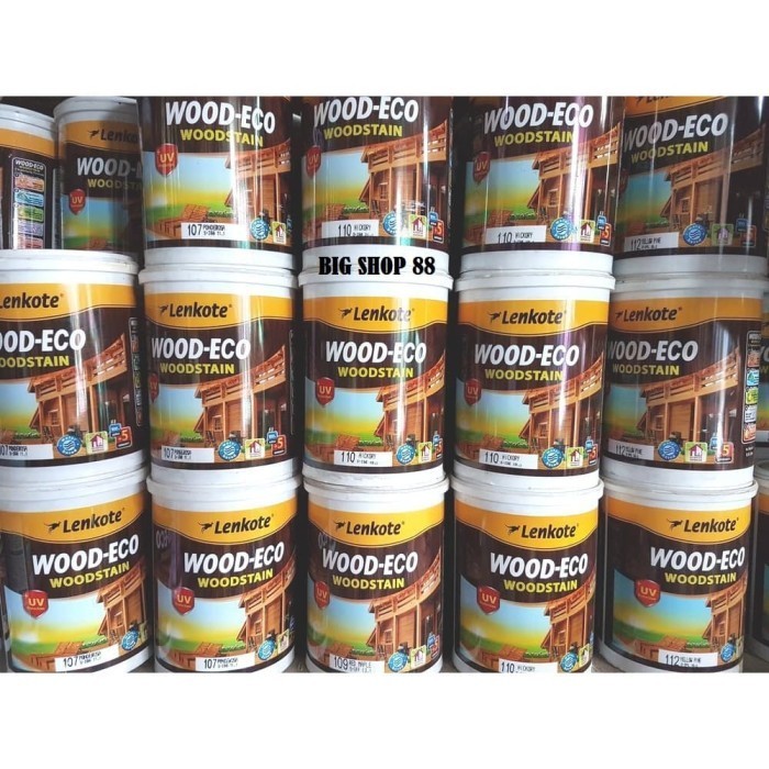 Jual Cat Politur Cat Kayu Wood Stain Wood Eco By Lenkote For Interior ...