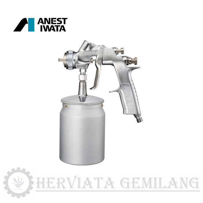 Jual Anest Iwata AIRREX KATANA Suction Spray Gun Nozzle 1.3 mm K01 | Shopee Indonesia