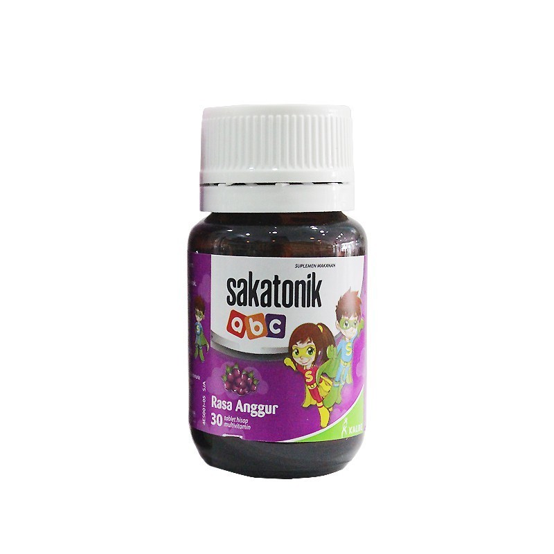 Jual ( 1 Botol ) Sakatonik ABC isi 30 Rasa Anggur / Vitamin / Daya ...