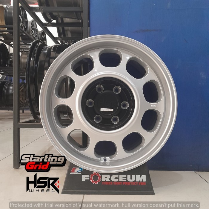 Jual Velg Mobil HSR KLG R17 Terrano, Hardtop, Prado, Land Cruiser Ring ...