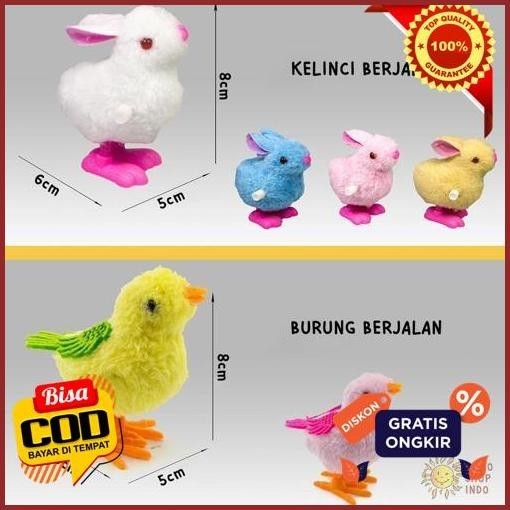 Jual Get New Taiyo Mainan Anak Ayam Itik Berjalan Kelinci Burung Model ...