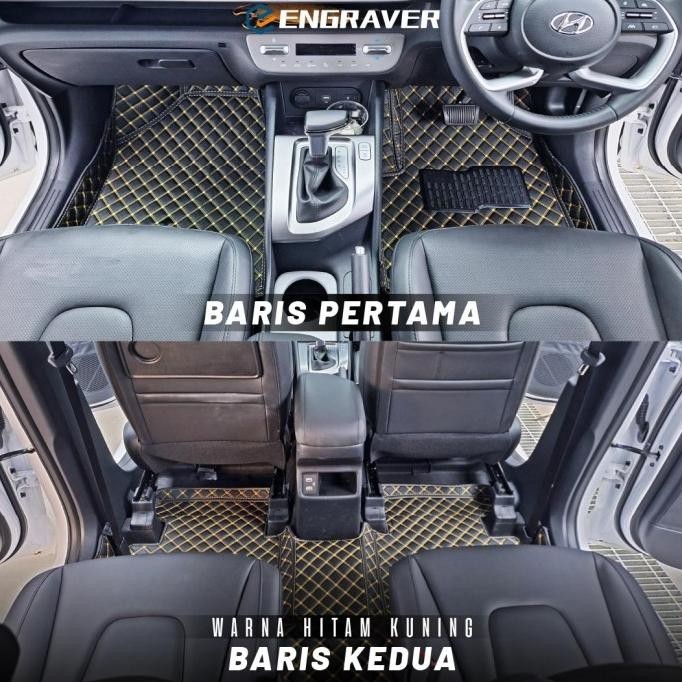 Jual Engraver Mat Hyundai Stargazer Tahun 2022 Synthetic Leather Carmat ...