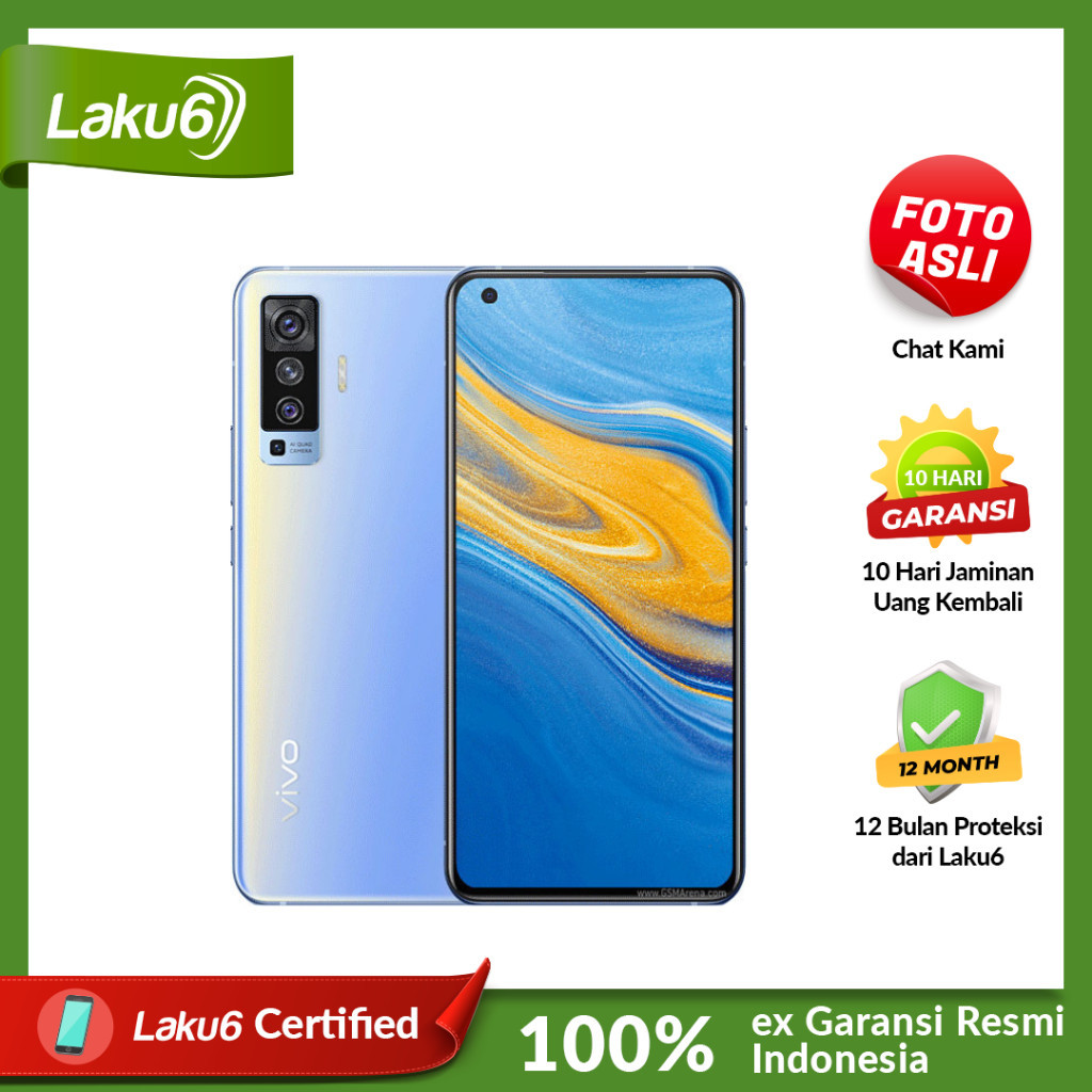 Jual Vivo X50 8GB/128GB Bekas Resmi Indo | Shopee Indonesia
