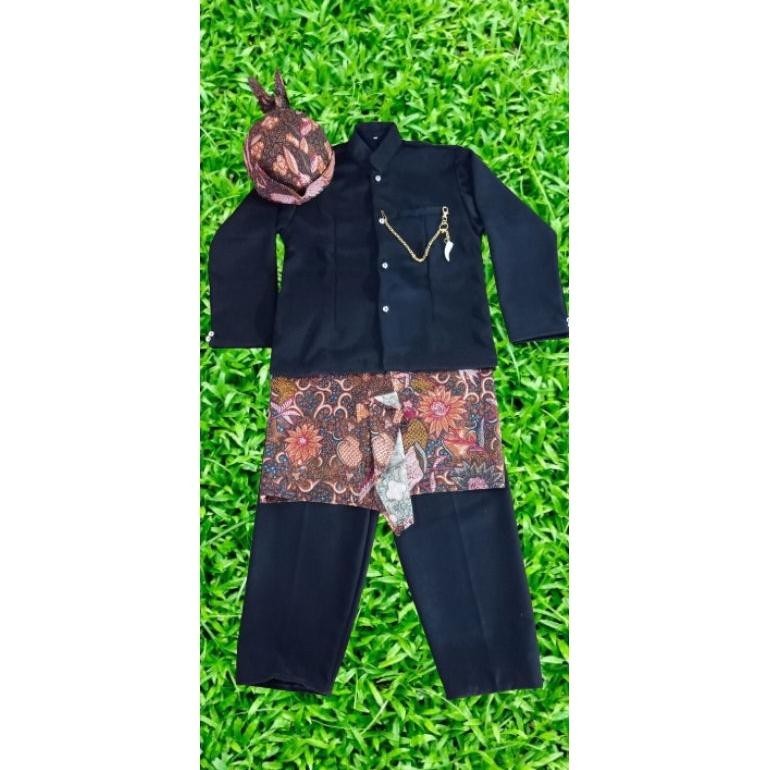 Jual fh-46 BAJU ADAT JAWA BAJU BASOFI ANAK BAJU KARNAVAL BAJU JAWA ...