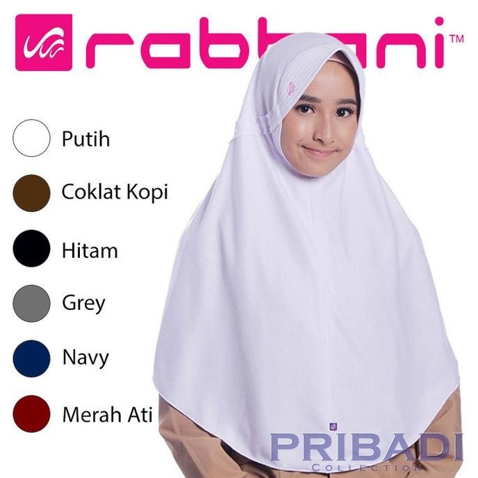 Jual Kerudung Sekolah Rabbani Innova Lx Original Hijab Jilbab Instant JS01 | Shopee Indonesia