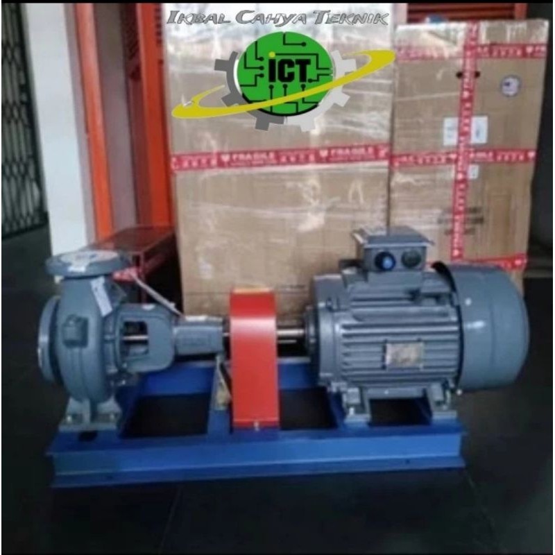 Jual Pompa Centrifugal EBARA 65 x 50 FSHA Motor TECO 4Kw 5,5Hp 2Pole 3Phase | Shopee Indonesia