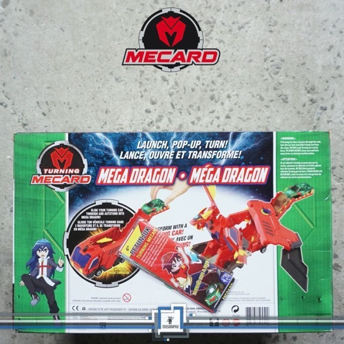 Jual turning mecard mega dragon mecanimals dracha vehicle vitashop321 ...