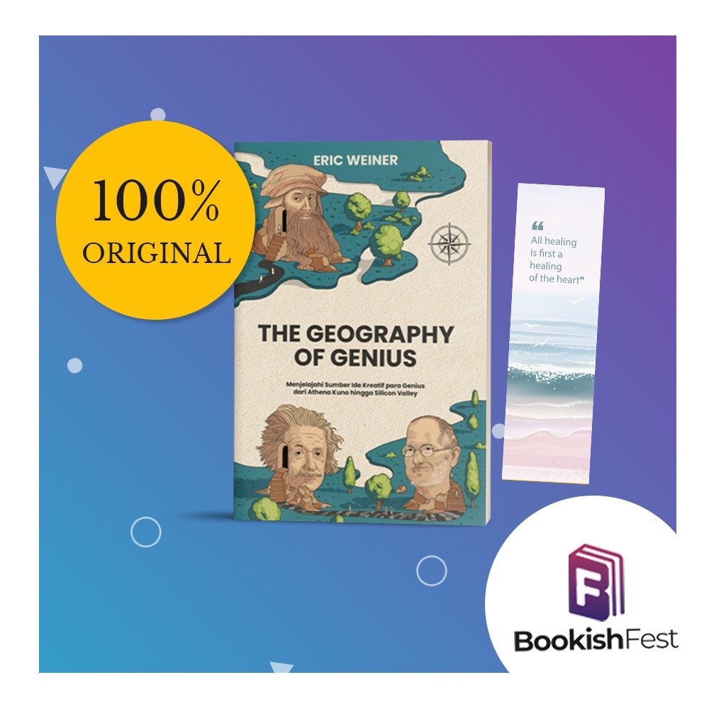 Jual The Geography of Genius by Eric Weiner | Shopee Indonesia