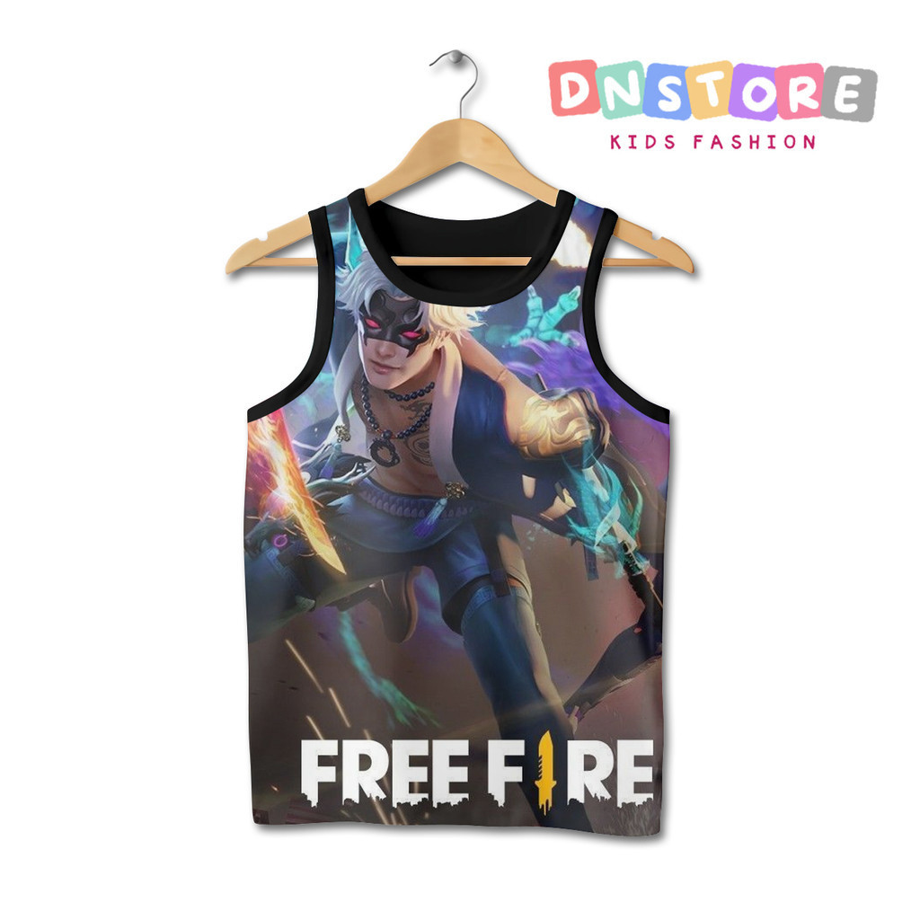 Jual Singlet Anak Free Fire v1 Singlet Permainan Game Anak Free Fire 3D ...