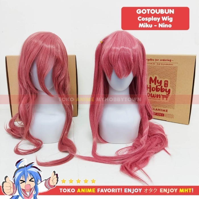 Jual AKAGAMISTORE7 WIG COSPLAY ANIME GOTOUBUN NO HANAYOME QUINTUPLET ...