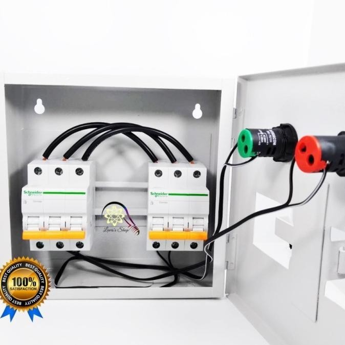 Jual New Panel Interlock Schneider Mcb 3 Phase Pln Genset Change Over ...
