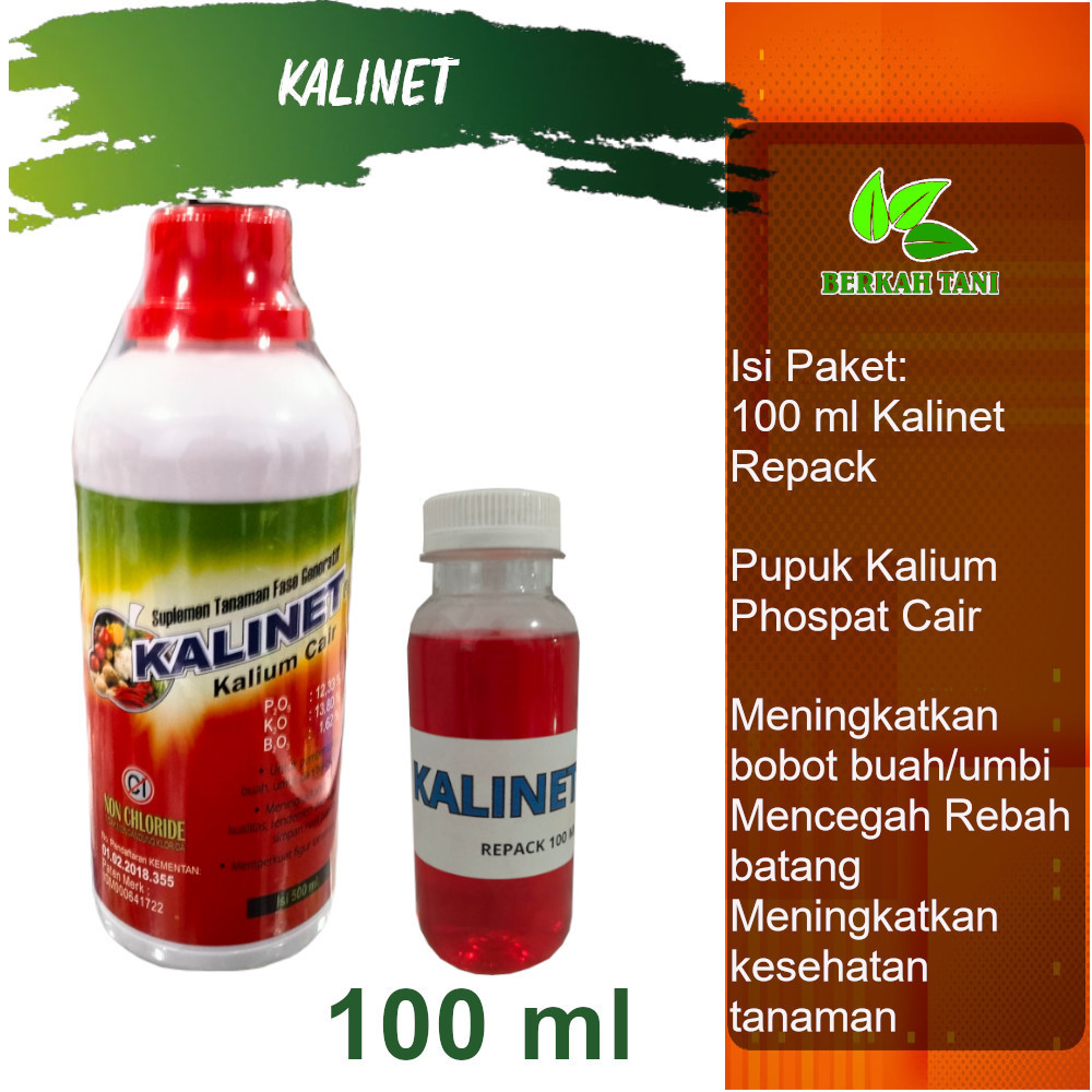 Jual Kalinet 100 ml Pupuk Pembuahan dan Anti Moler | Shopee Indonesia