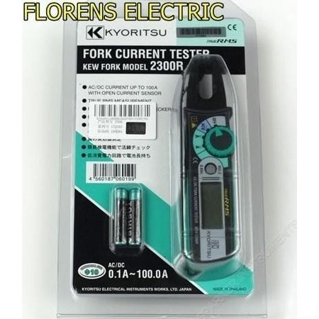 Jual Kyoritsu 2300R Digital Clamp Meter Fork Type 2300 R Ac / Dc 100A ...