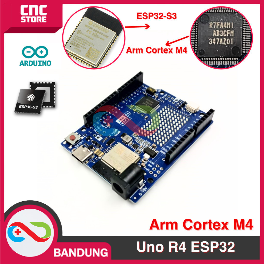 Jual UNO R4 WIFI ESP32-S3 DEVELOPMENT BOARD 32BIT MICRO CONTROLLER ...