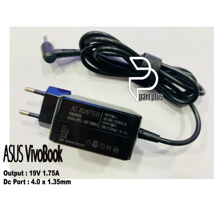 Jual Adaptor Charger Laptop Asus X441M X441Ma X407Ma X44119V 1.75A ...