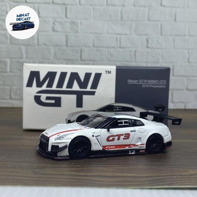 Jual MINI GT NISSAN GTR R35 NISMO GT3 2018 PRESENTATION 1906T | Shopee ...