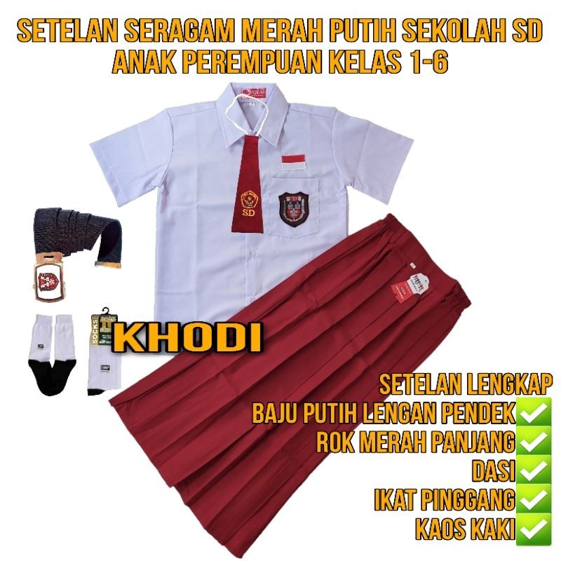 Jual Seragam Sekolah Sd Smp Sma Laki Cewek 1Set Pakaian Cowok Biru Pria ...