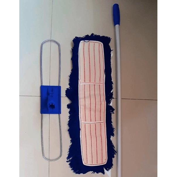 Jual BEBAS ONGKIR - Lobby Duster 60 cm Set / Dust Mop Lobby / Pel ...