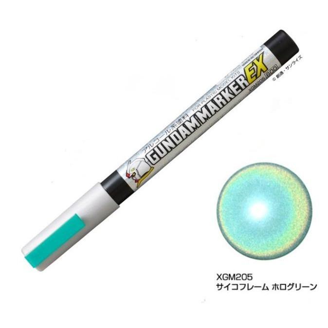 Jual Gundam Marker XGM-205 Holographic Green - Psycho Frame | Shopee ...