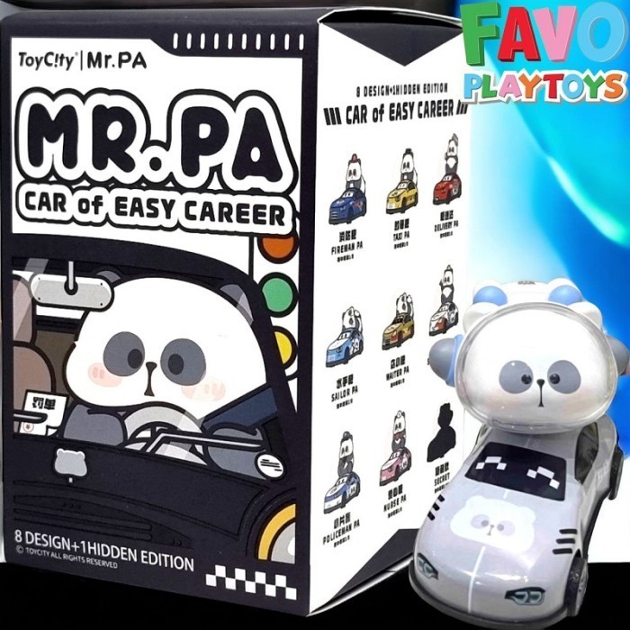 Jual Toy City MR PA - Car Of Easy Career Series Blind Box Figure Set ...