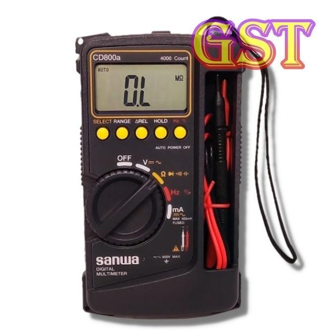 Jual multitester avometer digital avo meter sanwa CD 800 A CD800A ...