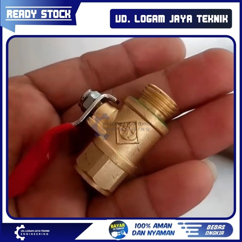 Jual kran buka tutup jet cleaner alat cuci ac drat 13mm | Shopee Indonesia