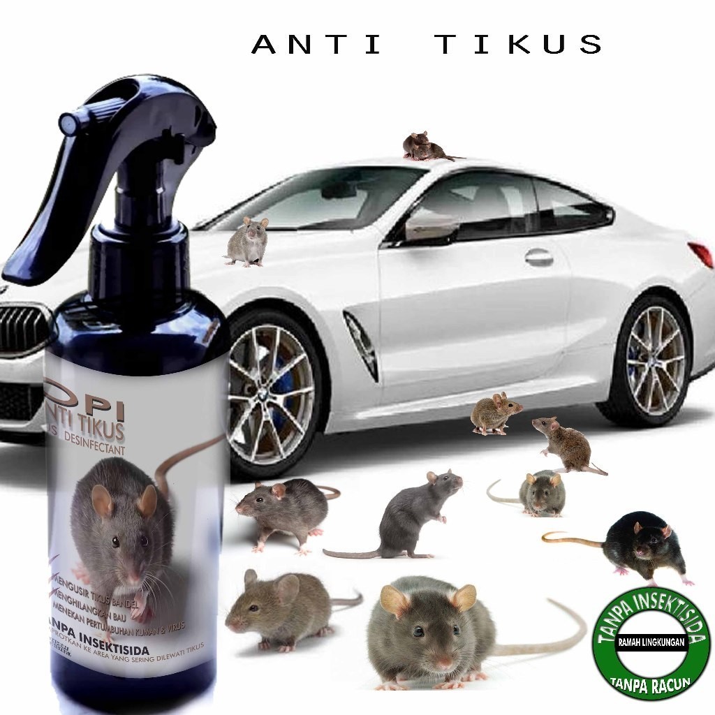Jual bukan racun tikus tapi spray anti tikus mengusir tikus tanpa racun ...