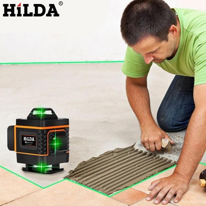 Jual Tersedia Mesin Laser Level Auto Siku Bangunan 16 Line Canggih Self ...