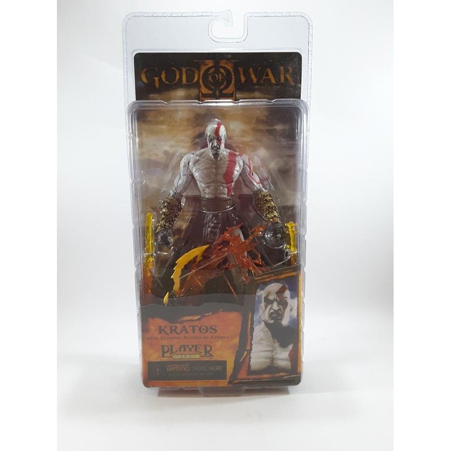 Jual [GUN] NECA KRATOS GOD OF WAR II WITH FLAMING BLADE OF ATHENA ...
