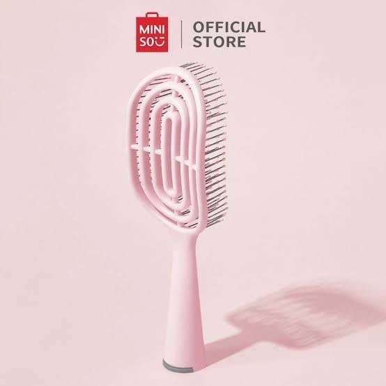 Jual Sisir Rambut MINISO Mini Portable Hair Brush Miniso Sisir Miniso ...
