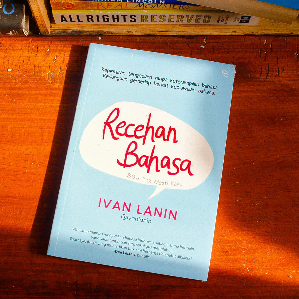Jual Recehan Bahasa - Ivan Lanin baru original | Shopee Indonesia