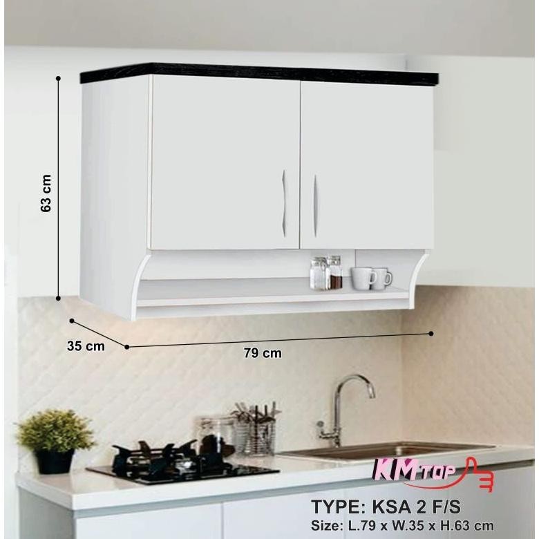 Jual Stok Banyak Lemari dinding dapur / lemari gantung kitchen set ...