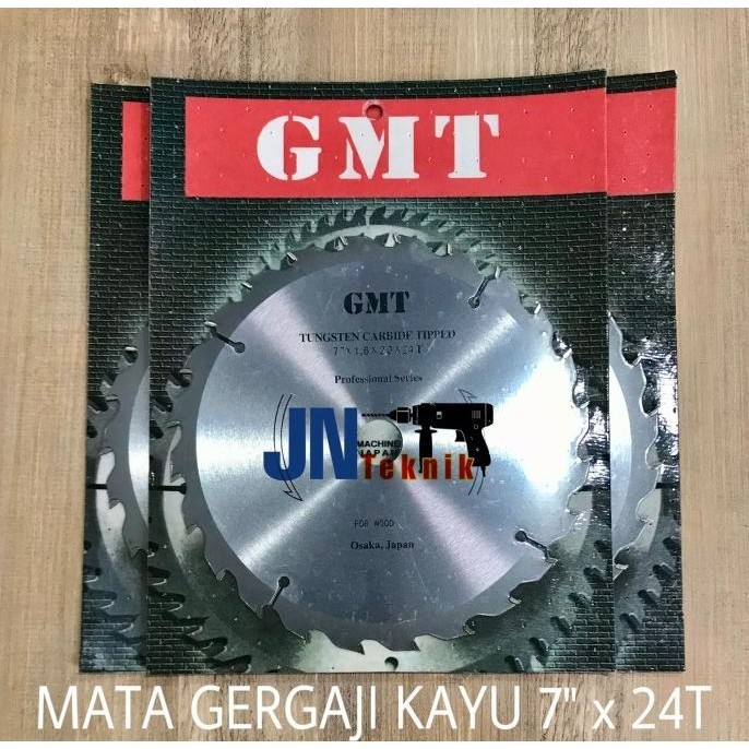 Jual Mata Gergaji Potong Kayu Gmt 7" 24 T / Mata Circular Saw Gmt 7 Inch | Shopee Indonesia