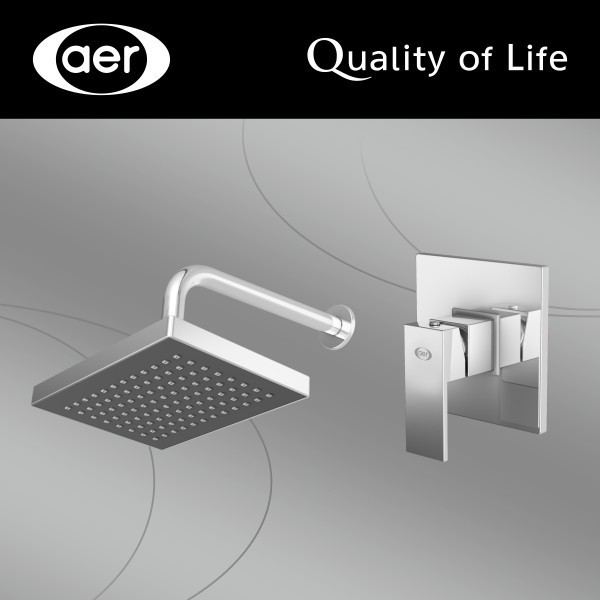 Jual Aer Bundling Kran Tanam Shower Panas Dingin Ssv 01 + Wall Shower Ws-11 | Shopee Indonesia