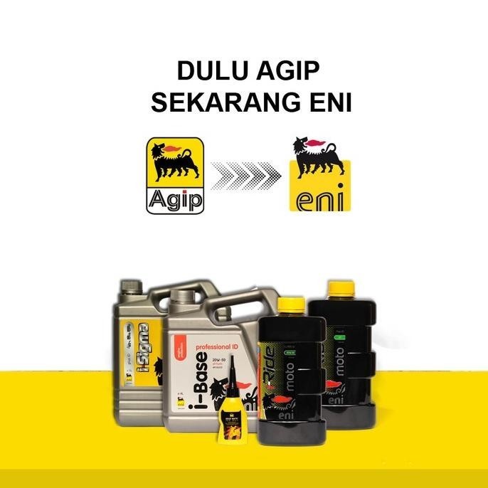 Jual Oli Motor Eni I-Ride Moto 4T Matic Id 10W-40 - 1L + Oli Gardan - 120Ml | Shopee Indonesia