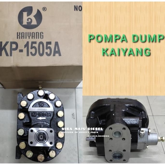 Jual Kp-1505A Kp1505A Pompa Pto Gear Pump Dump Truck Hino Nissan Fuso ...