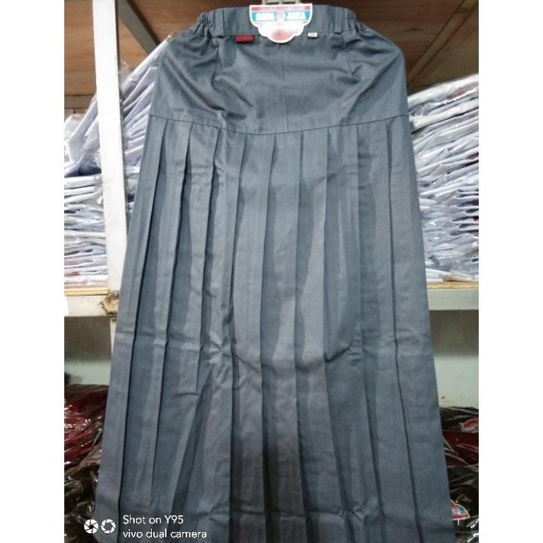 Jual Fh-46 Rok Panjang Rempel Bawah Pinggang Seragam Sekolah Smp Dan Sma/Smk Murah | Shopee ...
