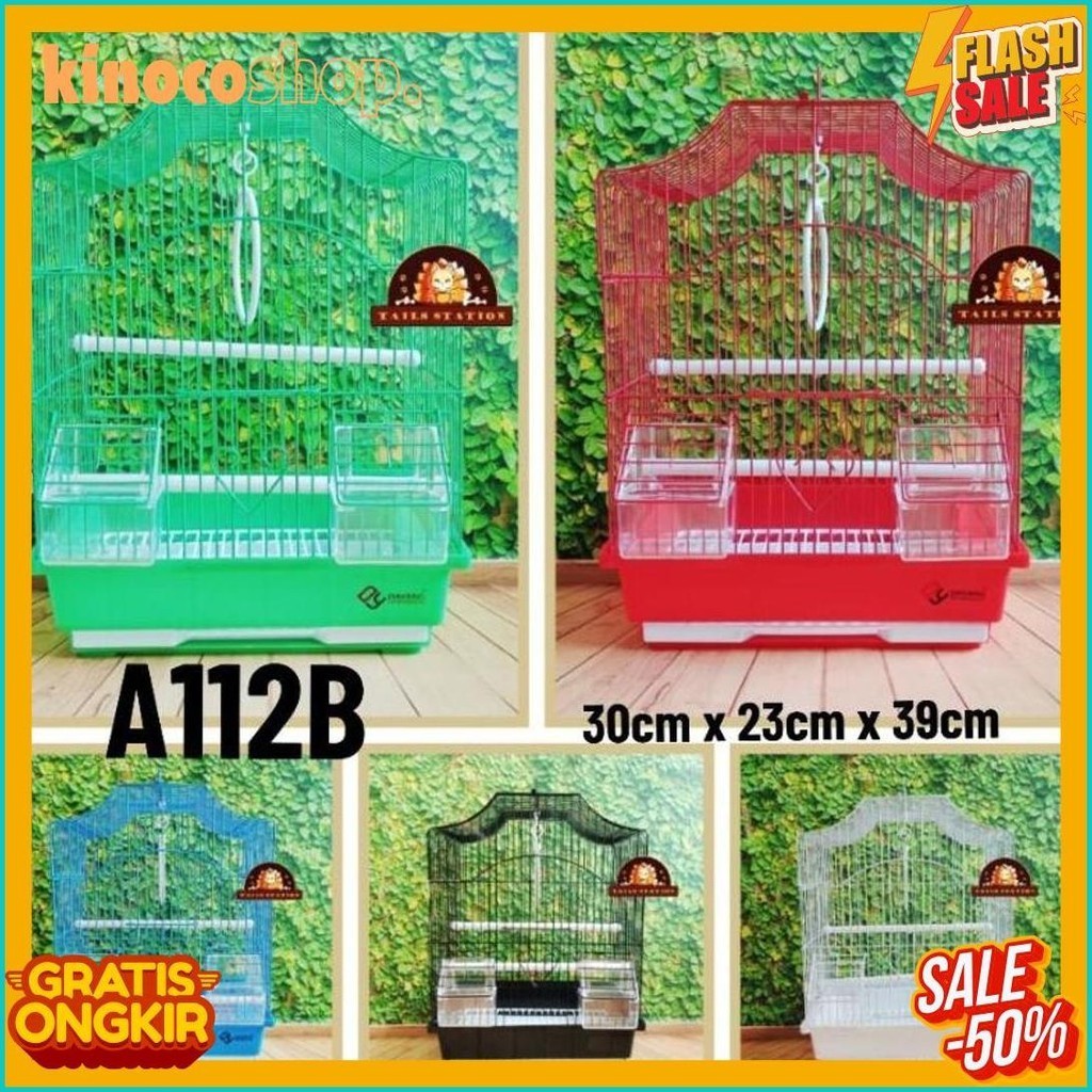 Jual A101 A111 A112 A113 Kandang Sangkar Besi Burung Kenari Lovebird ...