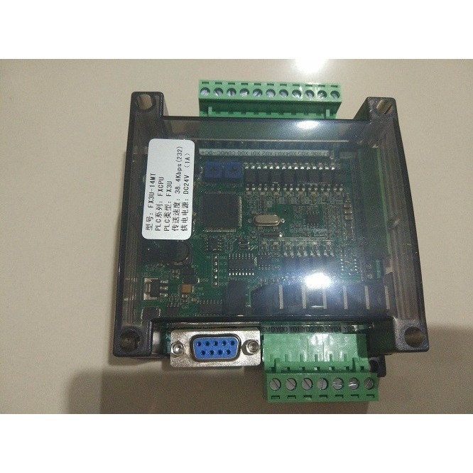 Jual Plc Fx3U-14Mt Fx3U 14Mt 8Input 6 Output Analog 6Ad 2Da 24V 1A Plc ...