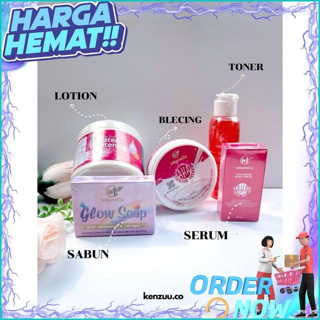 Jual Misonells/ Lotion Body Booster/ Blecing Badan Dan Serum Badan / Misonels Whitening (Prm ...